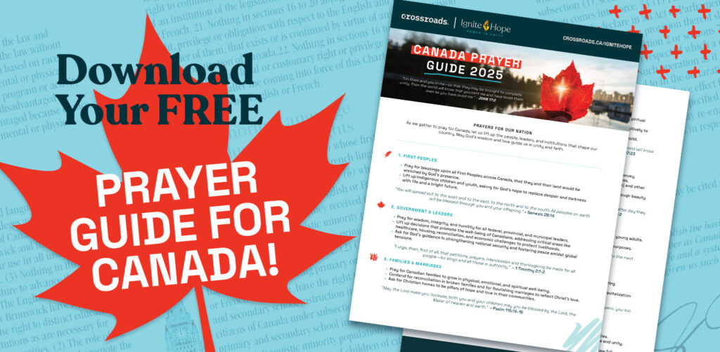 Prayer Guide for Canada - Crossroads Christian Communications Inc.